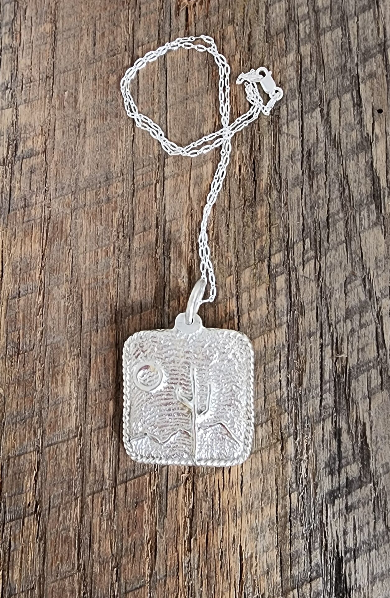 Cuttlefish Cast Desert Scene Necklace | The Red TeePee